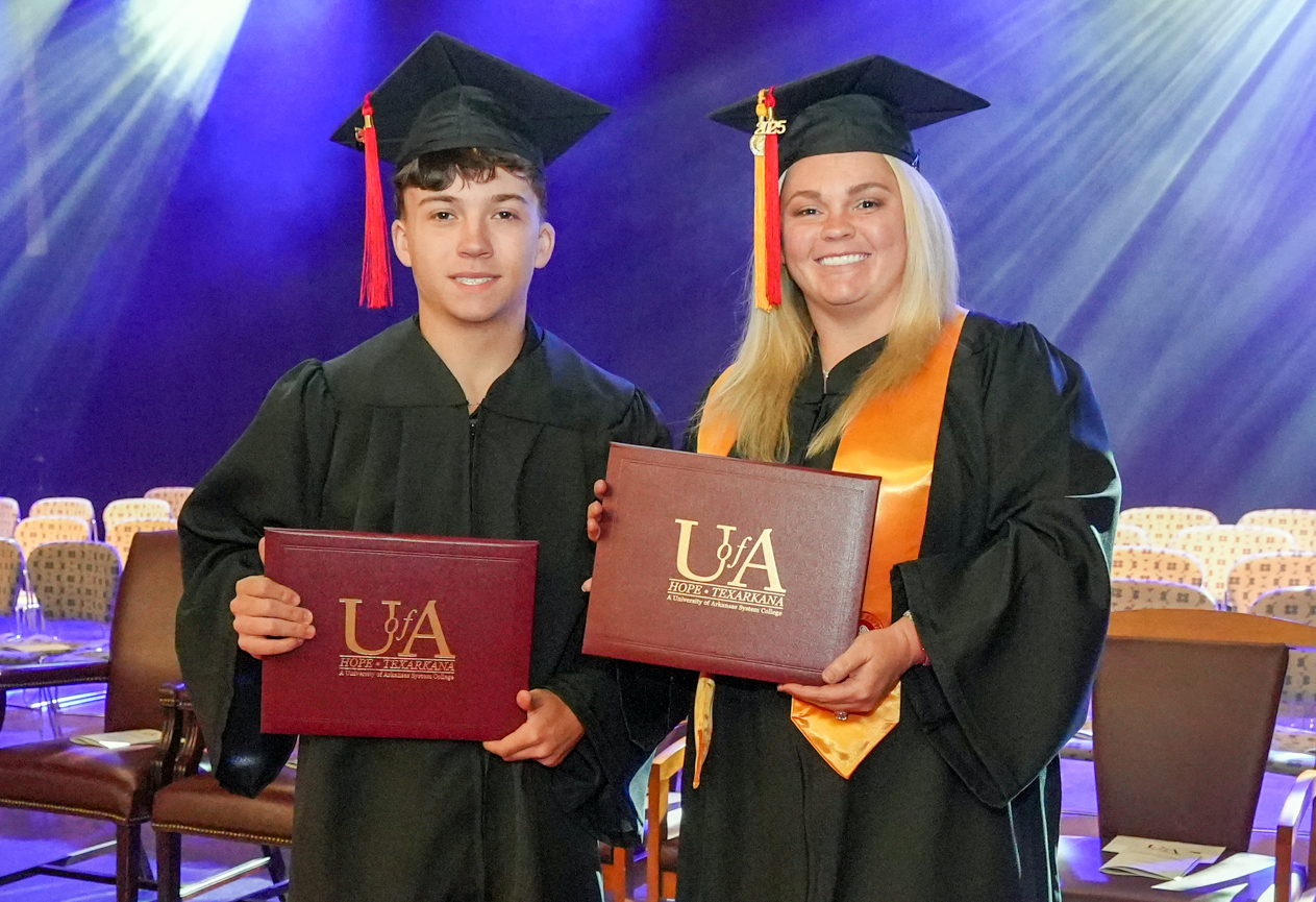 Changing Trajectories: Mother and son graduate together at UAHT